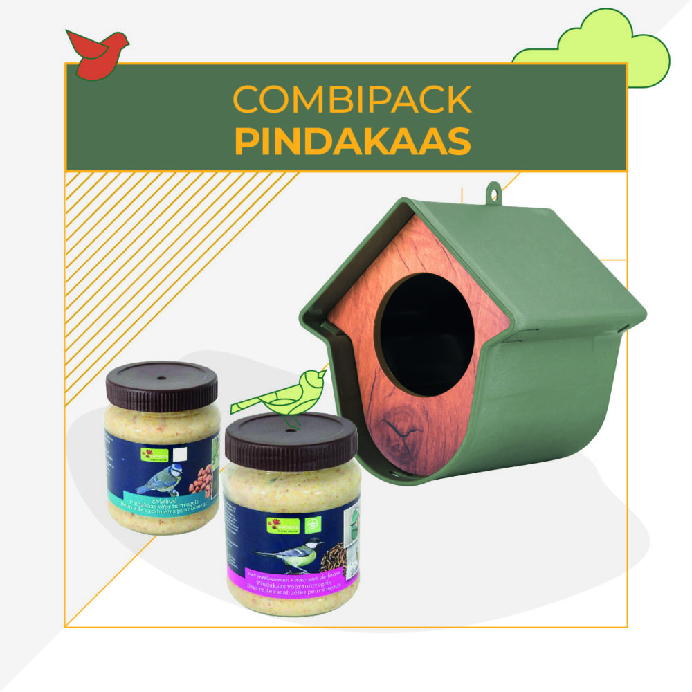 Combipack pindakaas + houder | ecovery.be